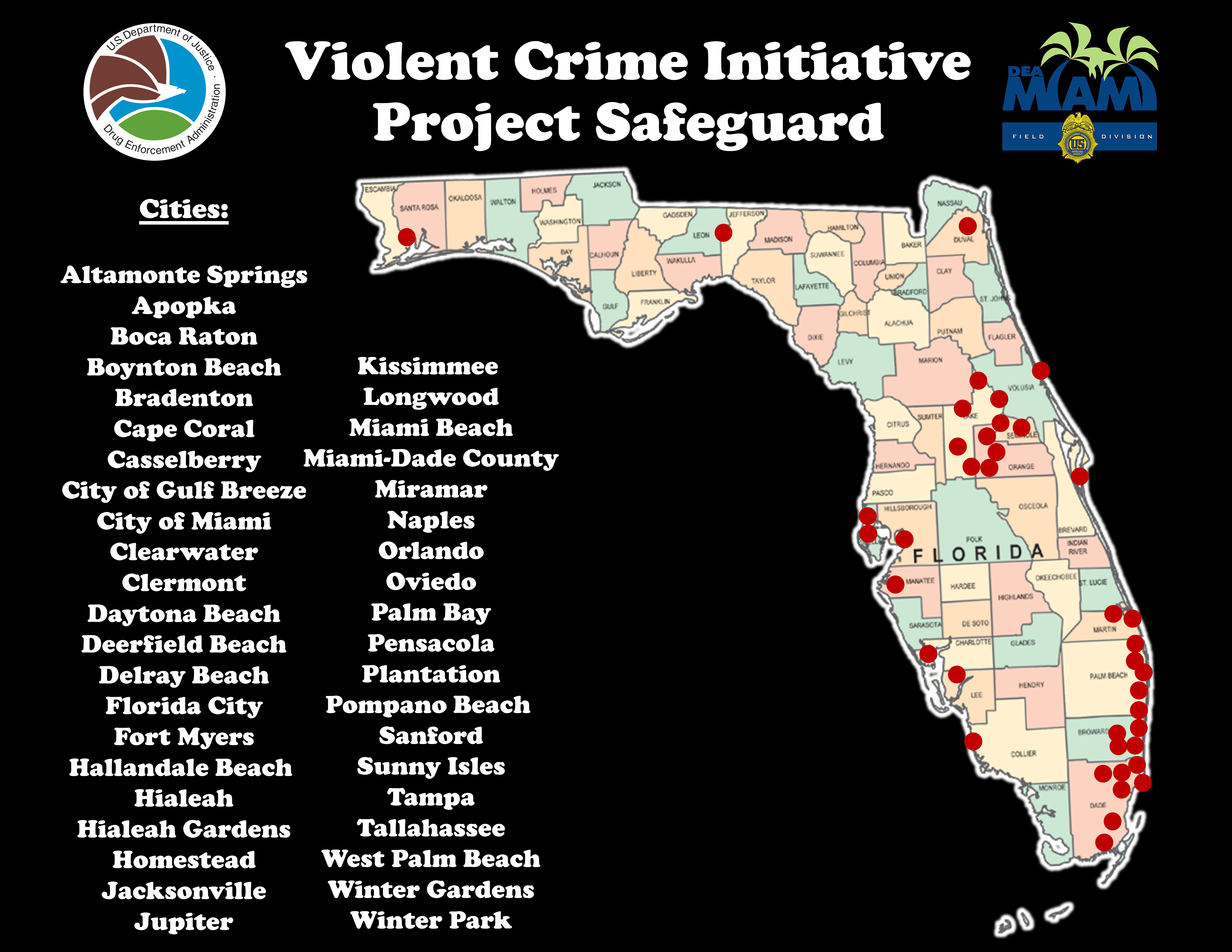 DEA Announces Launch of Project Safeguard