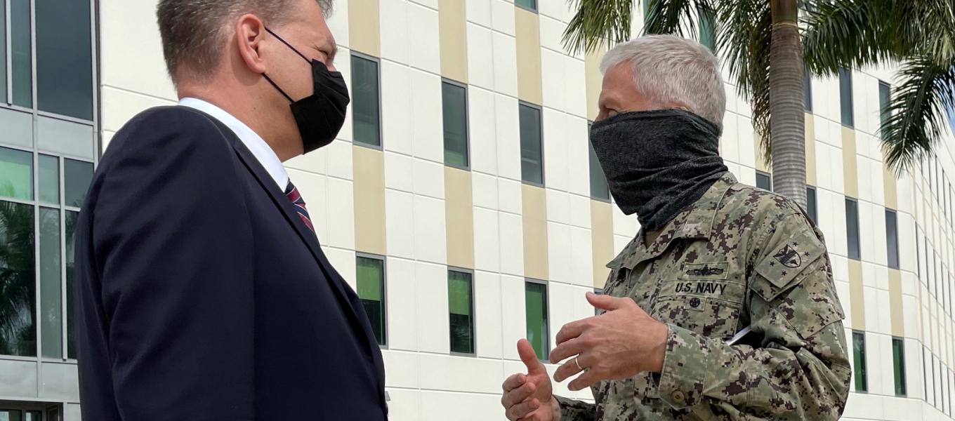 DEA Acting Administrator Tim J. Shea visited Miami