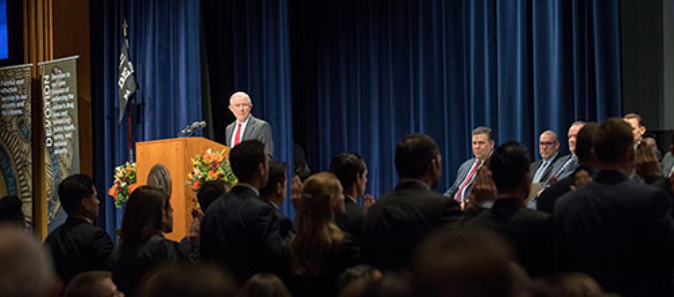 Attorney General Sessions Delivers Remarks At Special Agent Graduation ...