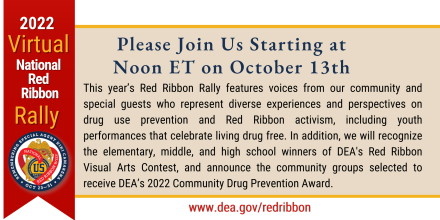 DEA Red Ribbon Social Media Campaign
